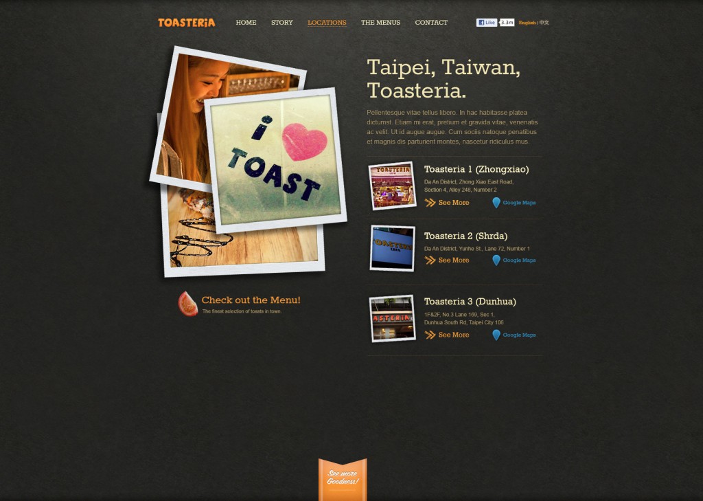 Toasteria - Design in Taiwan